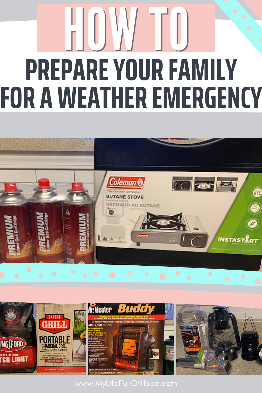 How To Prepare for Weather Emergencies | For Your Family