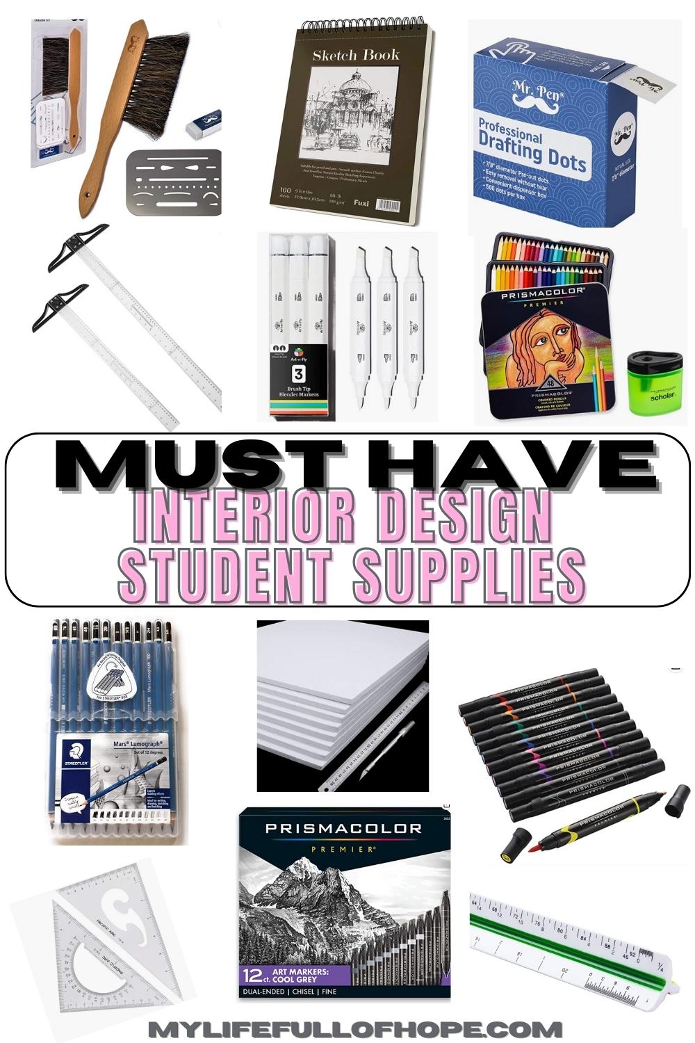 Interior Design Essentials Student Supplies - First Semester
